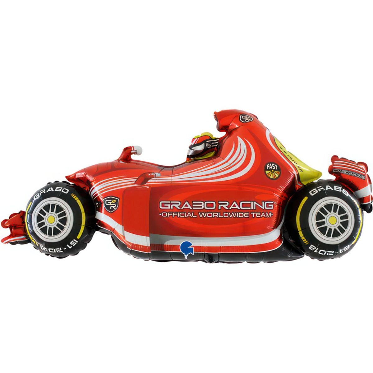 SPEEDY RACE CAR RED – Planet Bounce