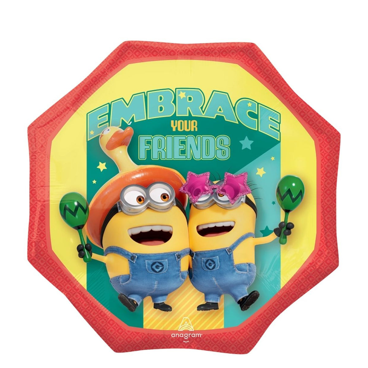 Mid Foil - Despicable Me 4 Embrace Your Friends – Planet Bounce