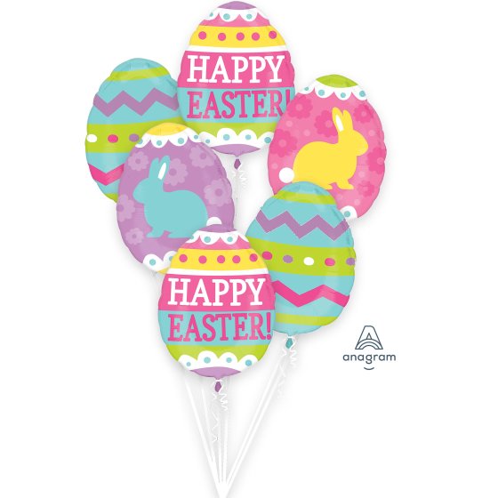 Balloon Bouquet - HAPPY EASTER EGG HUNT – Planet Bounce