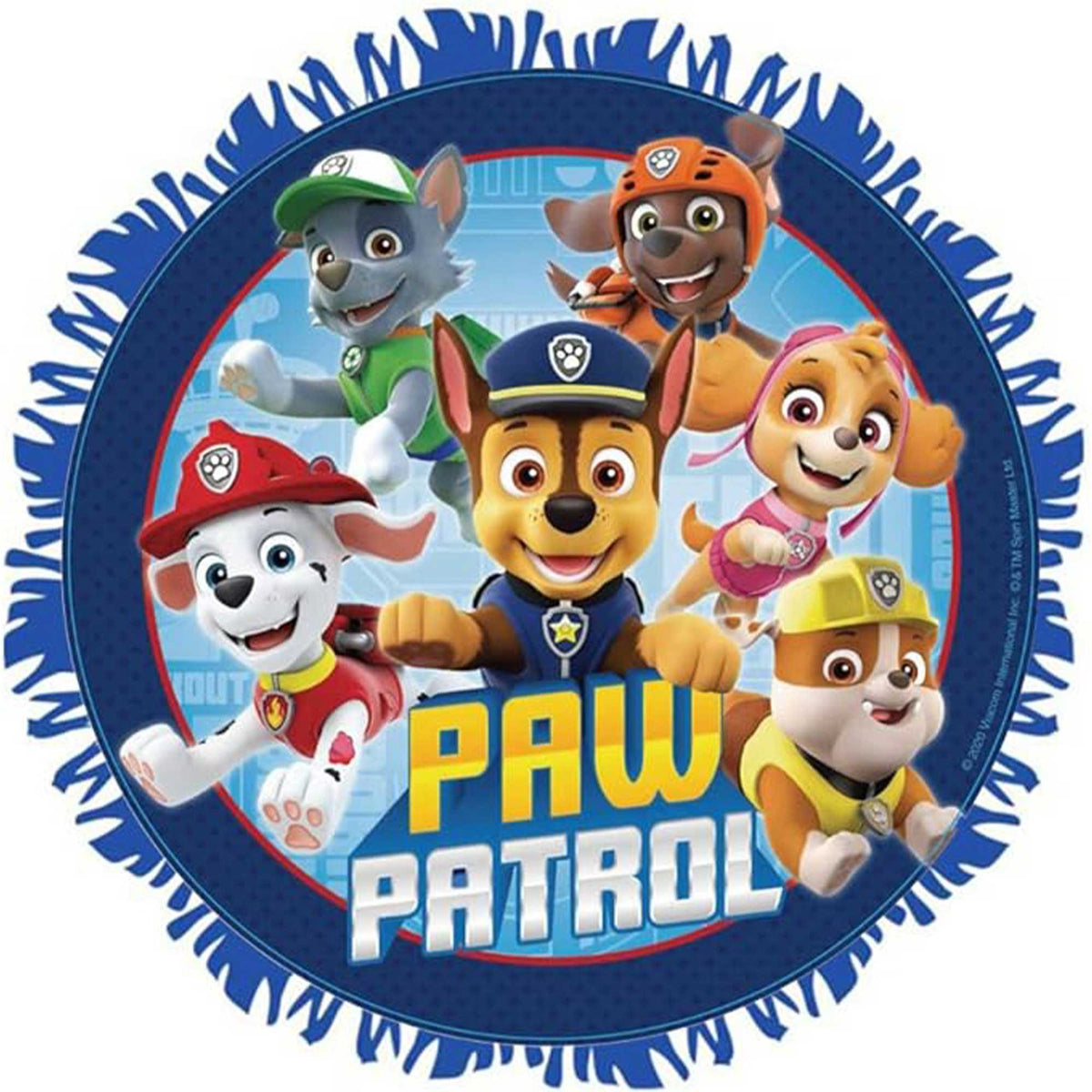 Paw Patrol 2D Expandable Pull String Pinata – Planet Bounce