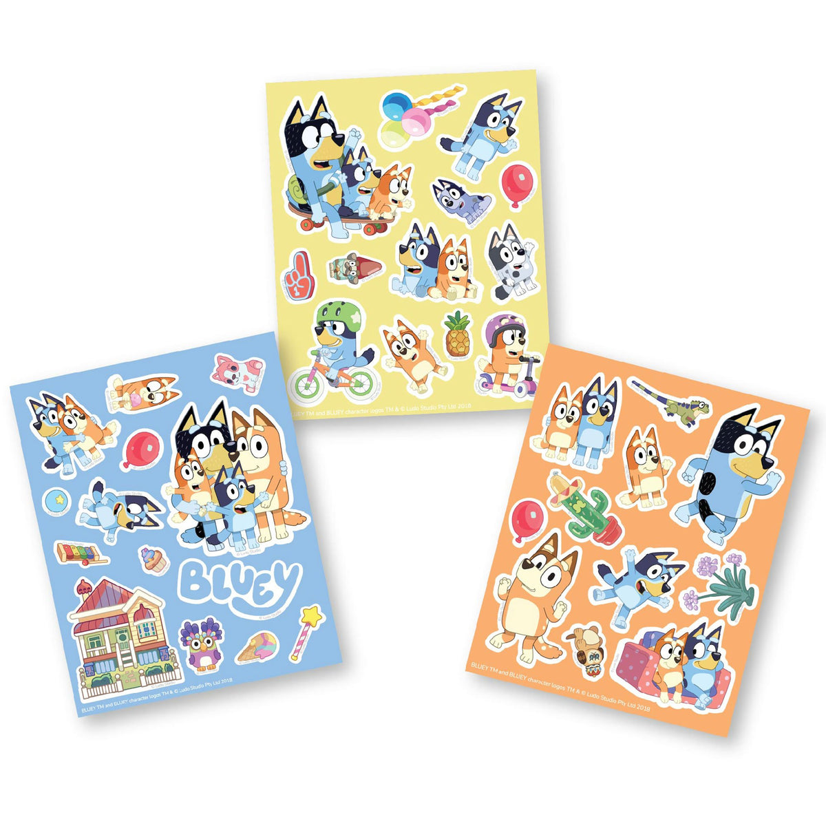 BLUEY STICKERS – Planet Bounce