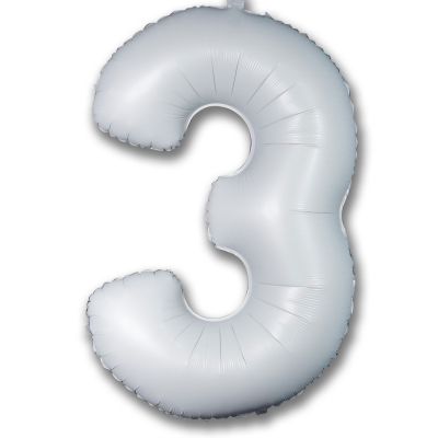 SuperShape Numbers WHITE #3 – Planet Bounce