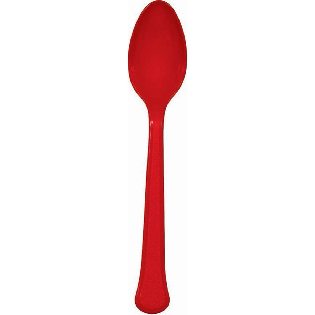 Red - Plastic Spoon – Planet Bounce