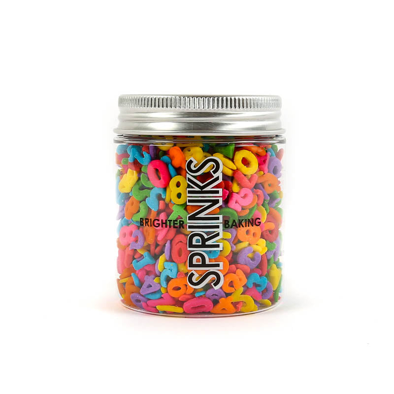 **CLEARANCE ** SPRINKS - MIXED NUMBERS Sprinkles – Planet Bounce